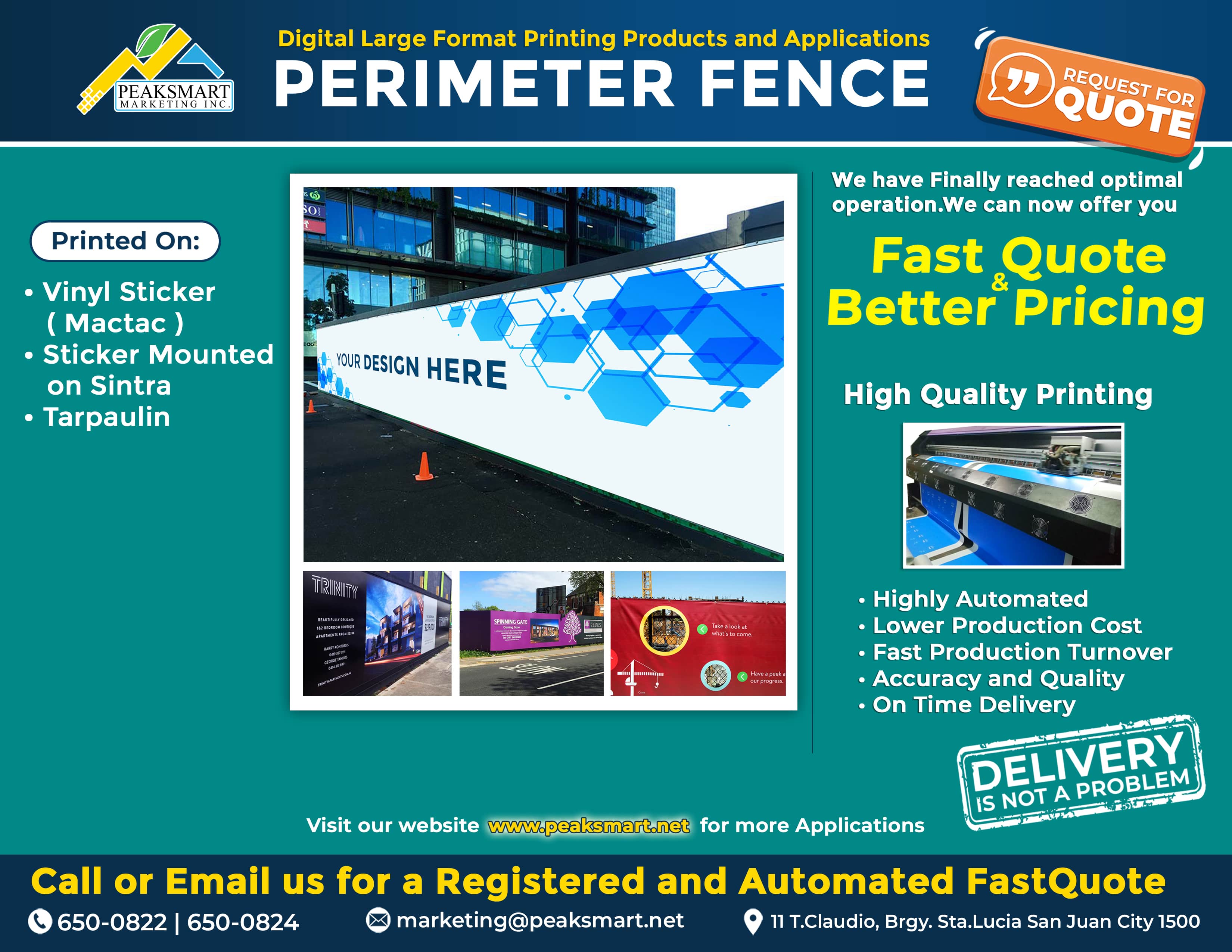 Peaksmart | Large Format Printing