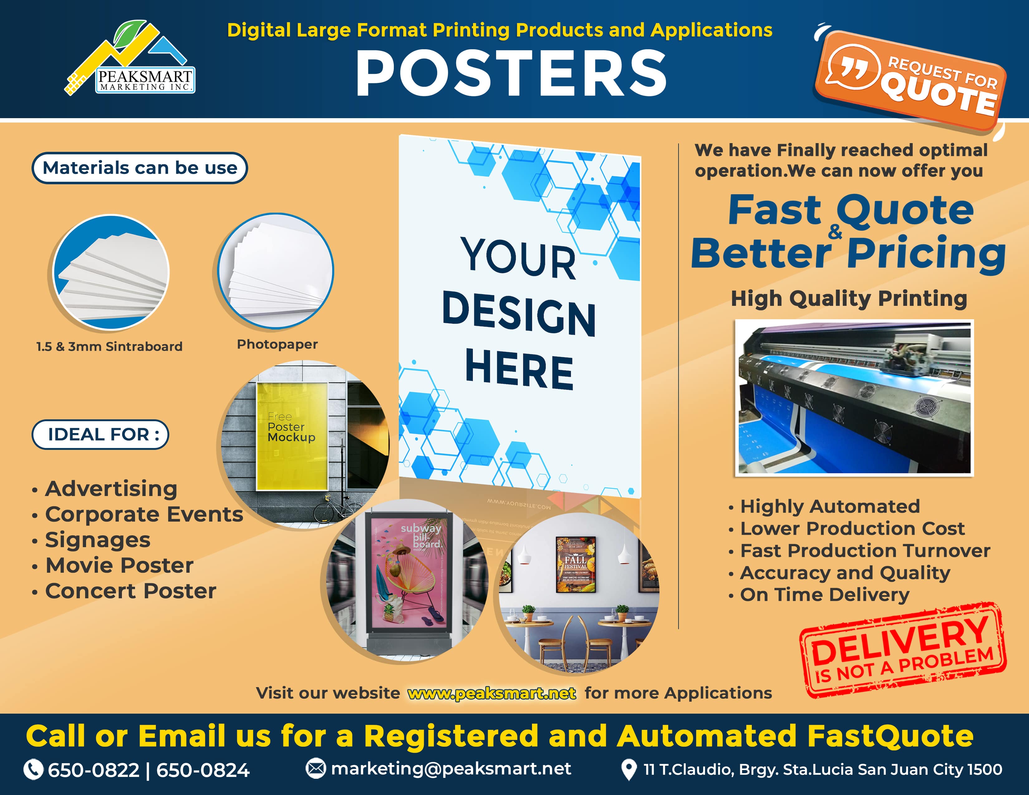 Peaksmart | Large Format Printing